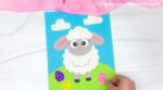 Easter Lamb Craft For Kids [Free Printable Template]