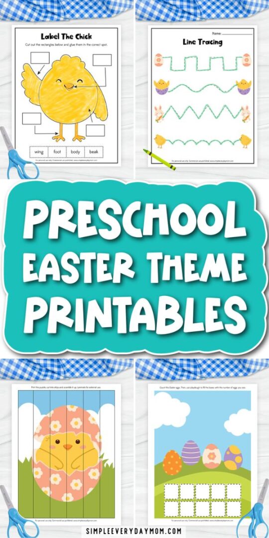 Easter Theme Preschool Printables