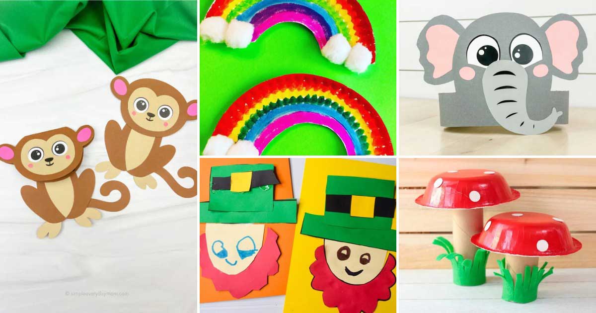80+ Must-Try March Crafts for Kids