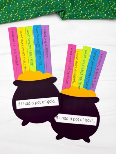 If I Had a Pot of Gold Craft [Free Printable Template]