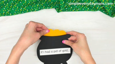 If I Had a Pot of Gold Craft [Free Printable Template]