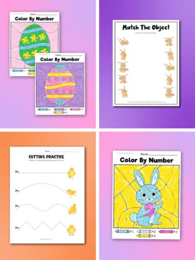 Free Printable Easter Pattern Worksheets
