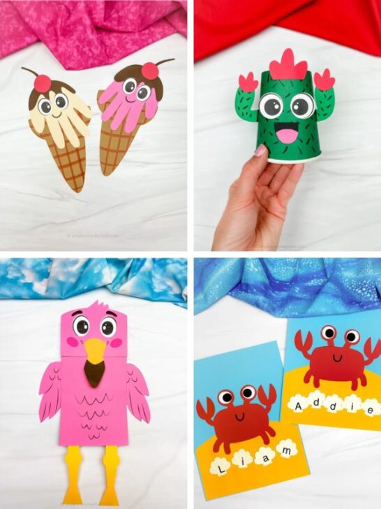 Easy Taco Craft For Kids [Free Printable Template]