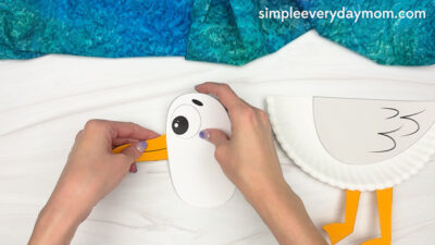 Seagull Paper Plate Craft For Kids [with Free Printable Template]