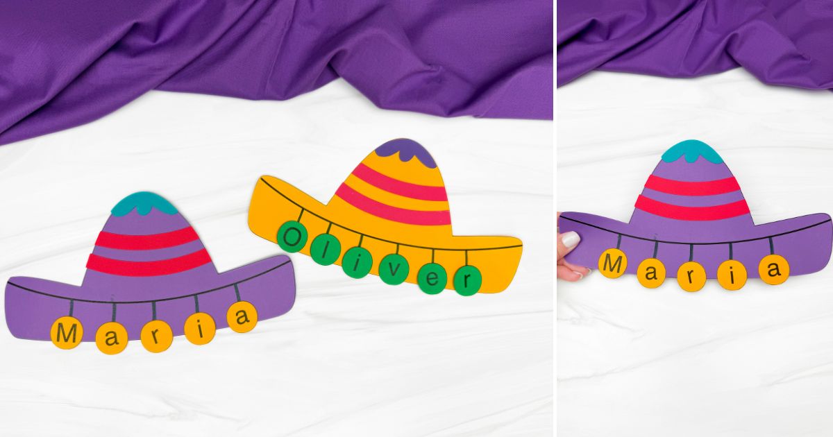 Cinco De Mayo Name Craft (Free PDF Template)