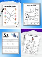 Summer Ice Cream Craft (Free Printable Template)