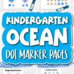 Fun & No Prep Ocean Do A Dot Printables For Kids