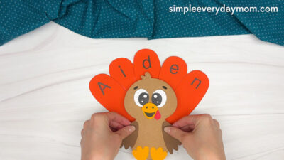 Turkey Name Craft For Kids [Free Template]