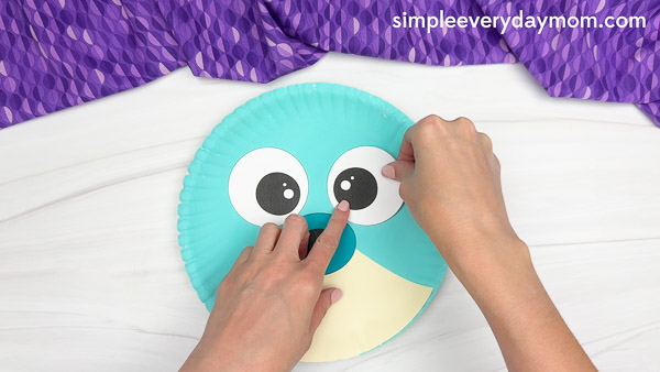 Paper Plate Pufferfish Craft (Free Printable Template)