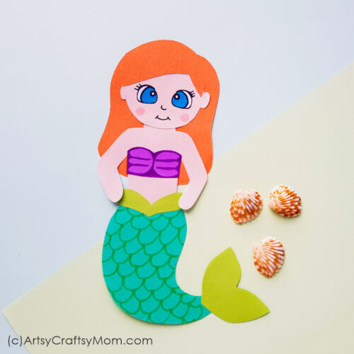 20+ Mermaid Crafts for Kids That Make a Splash