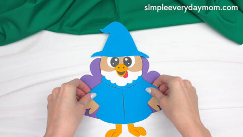 Wizard Turkey Craft For Kids [Free Printable Template]