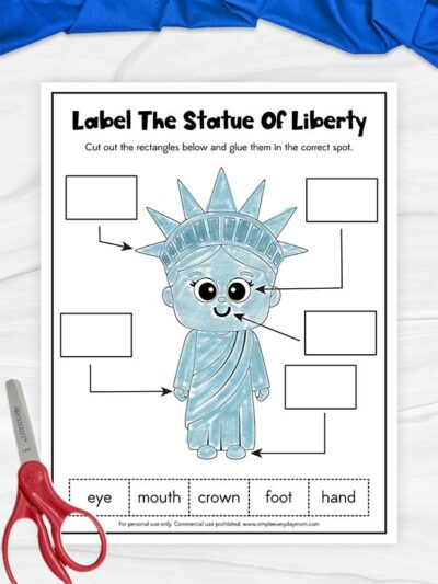 Free Statue Of Liberty Worksheets For Preschoolers