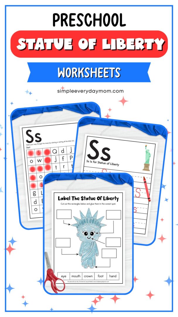 Free Statue Of Liberty Worksheets For Preschoolers