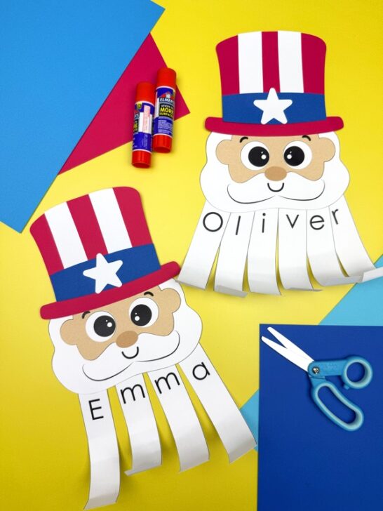Abominable Snowman Craft For Kids [With Template]