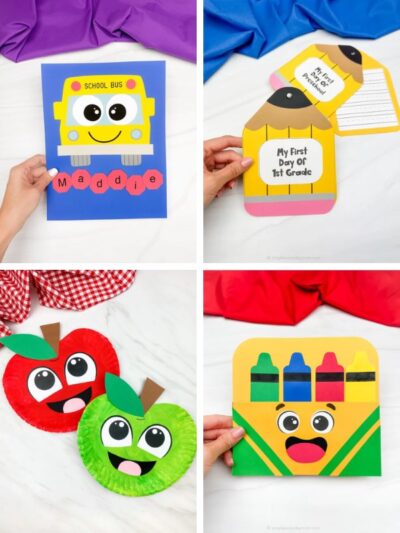 Pencil Shape Craft For Kids [Free PDF Template]