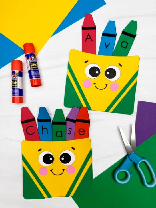 10 Crayon Crafts for Kids That Are Bright, Bold, and Perfect for Back ...