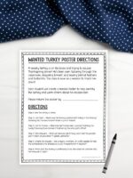 Free Turkey in Disguise Printables To Hide The Turkey