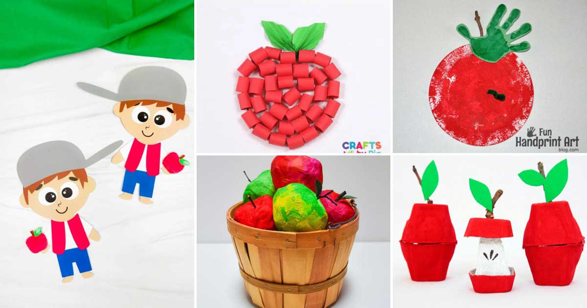 20 Johnny Appleseed Day Crafts for Kids