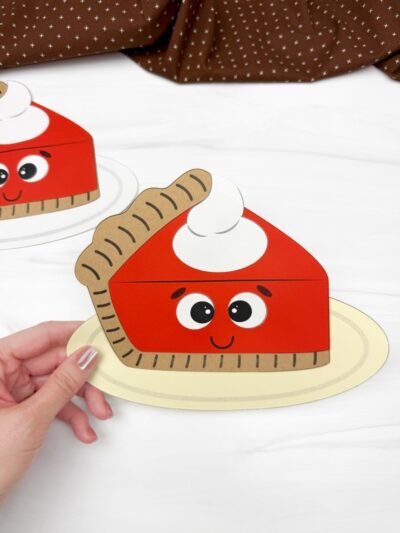Easy Pumpkin Pie Craft [Free Printable Template]