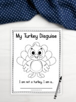 Free Turkey in Disguise Printables To Hide The Turkey