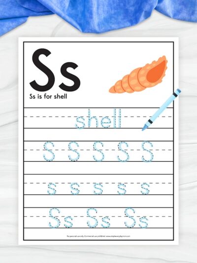 Free Under The Sea Worksheets For Preschool & Kindergarten