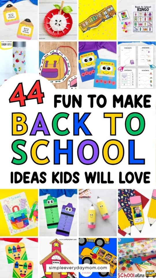 44 Welcome Back to School Ideas to Kick Off the Year with Kids