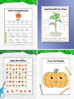 Free Printable Pumpkin Emotions Flashcards For Kids