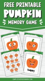 Free Printable Pumpkin Emotions Flashcards For Kids