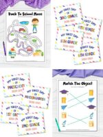 Backpack Paper Craft For Kids [Free PDF Template]
