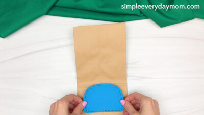 Paper Bag Backpack Craft For Kids [Free Printable Template]