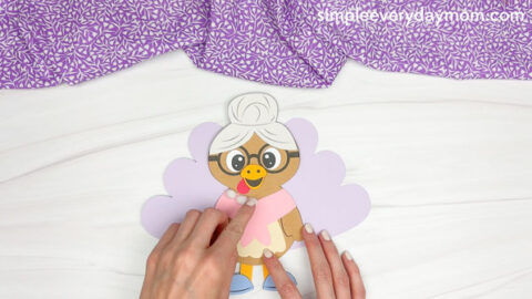 Granny Turkey Disguise [Free Printable Template]