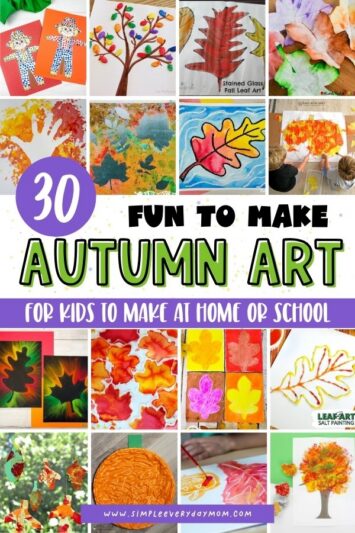 30 Fall Art Activities for Preschoolers That Are Hands-On and Colorful