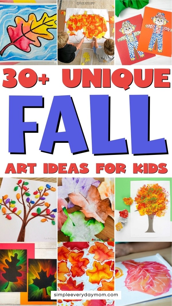 30 Fall Art Activities for Preschoolers That Are Hands-On and Colorful