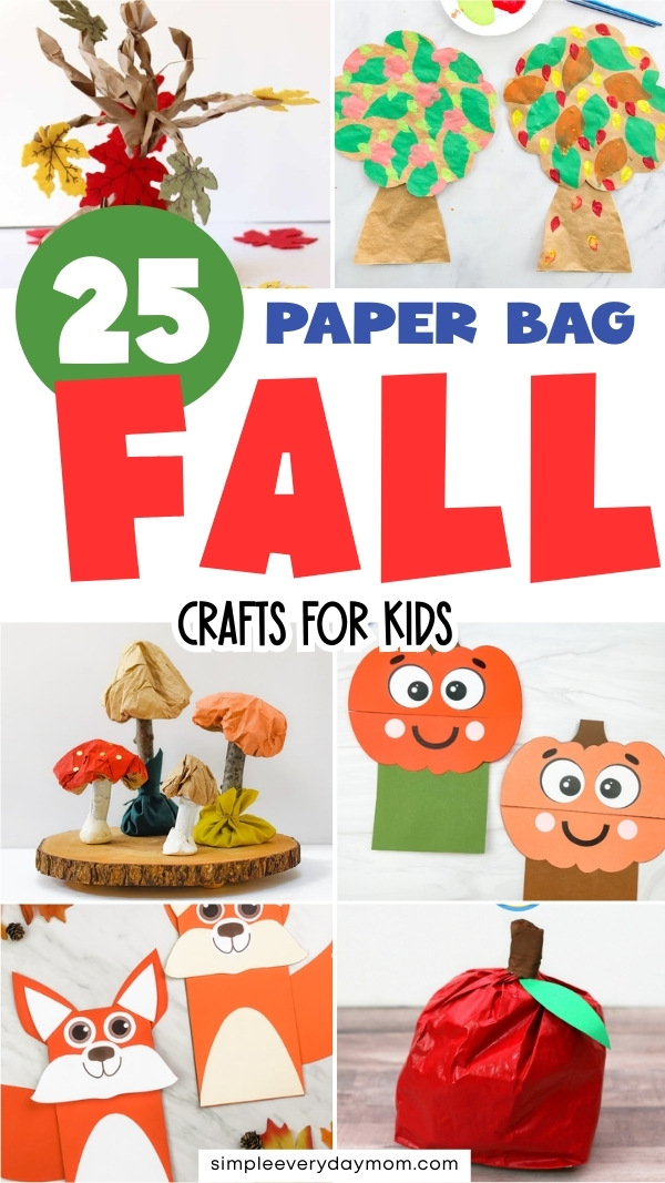 25 Paper Bag Fall Crafts Kids Will Love Making