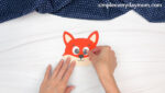 Fox Name Craft For Kids [Free PDF Template]