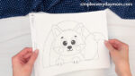 Fox Name Craft For Kids [Free PDF Template]