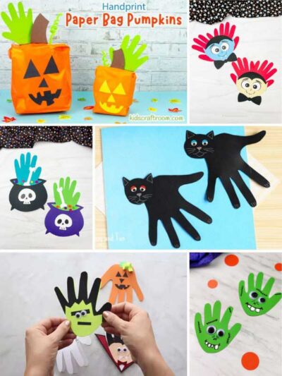 Paper Bag Backpack Craft For Kids [Free Printable Template]