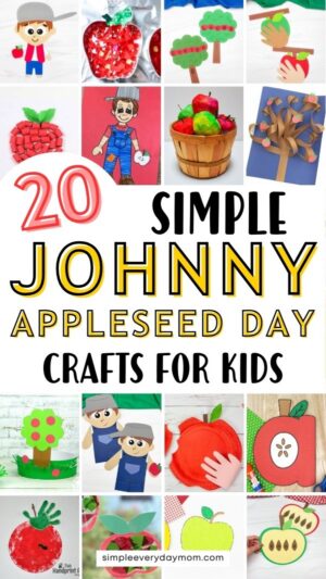 20 Johnny Appleseed Day Crafts for Kids