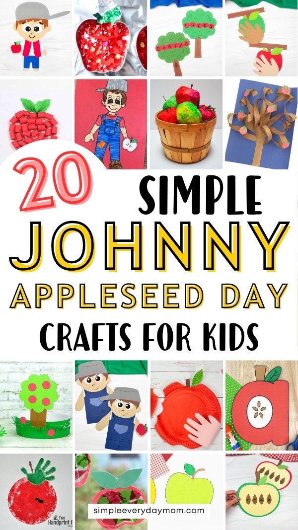 20 Johnny Appleseed Day Crafts for Kids