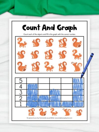 Free Printable Squirrel Activity Pages