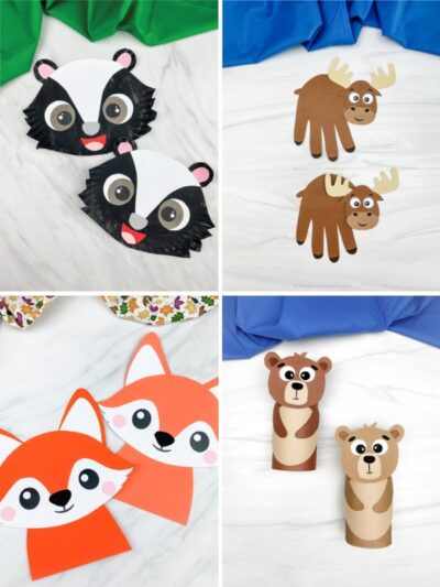 Free Printable Forest Animal Activity Pages