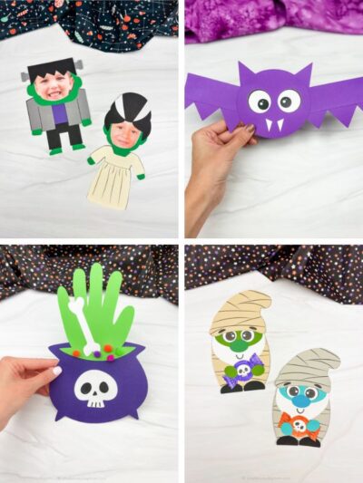 Haunted House Name Craft For Kids [Free Printable Template]