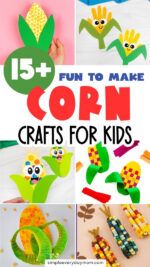 15+ Corn Crafts for Kids to Celebrate Fall the Hands-On Way