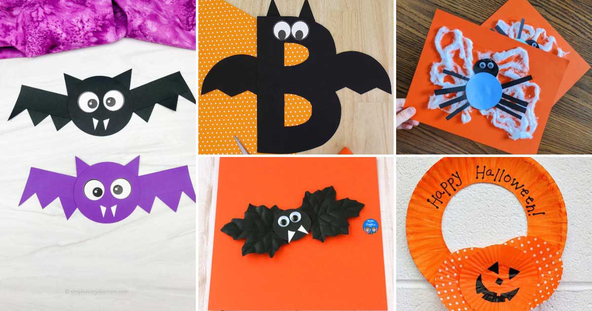 25 Quick Halloween Crafts That Kids Can Make Anytime