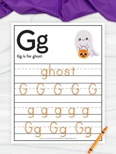 Free Printable Ghost Worksheets