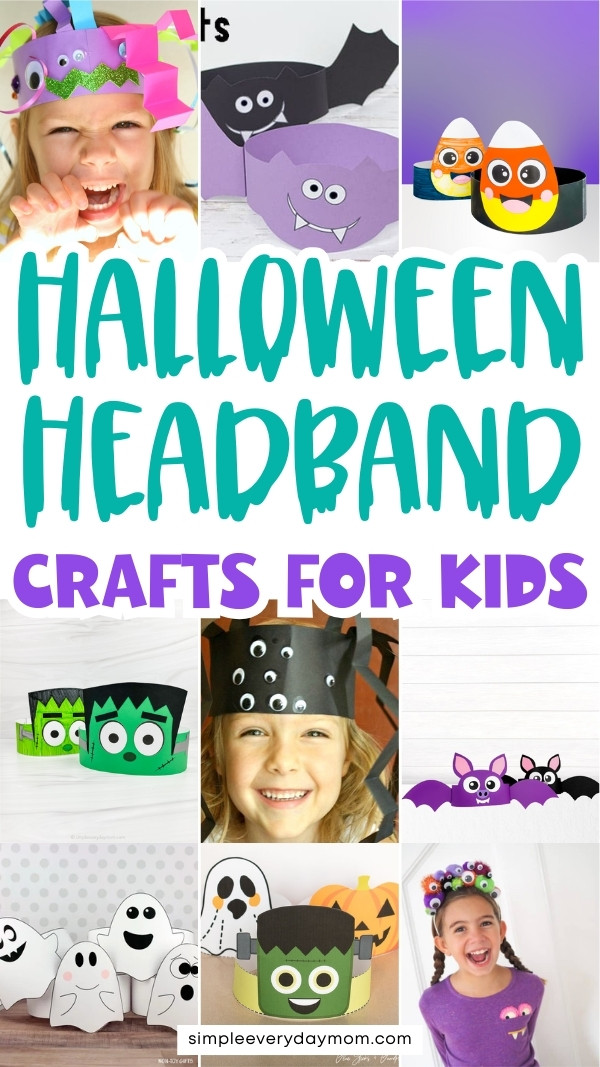 10+ Halloween Headband Crafts Kids Can Wear and Make