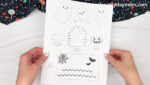 Haunted House Paper Bag Craft For Kids [Free PDF Template]