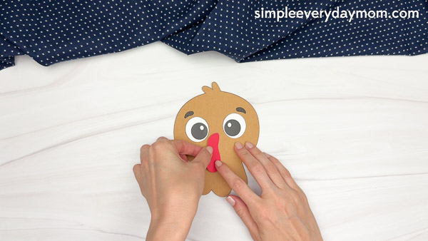 Stuffed Paper Bag Turkey Craft For Kids [Free PDF Template]