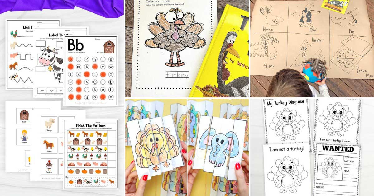 Fun Turkey Trouble Activities to Pair with the Book