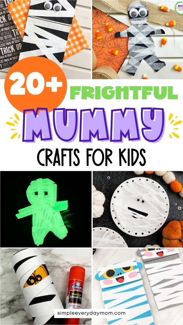 20+ Mummy Crafts for Kids That Are Silly, Spooky, and Super Simple